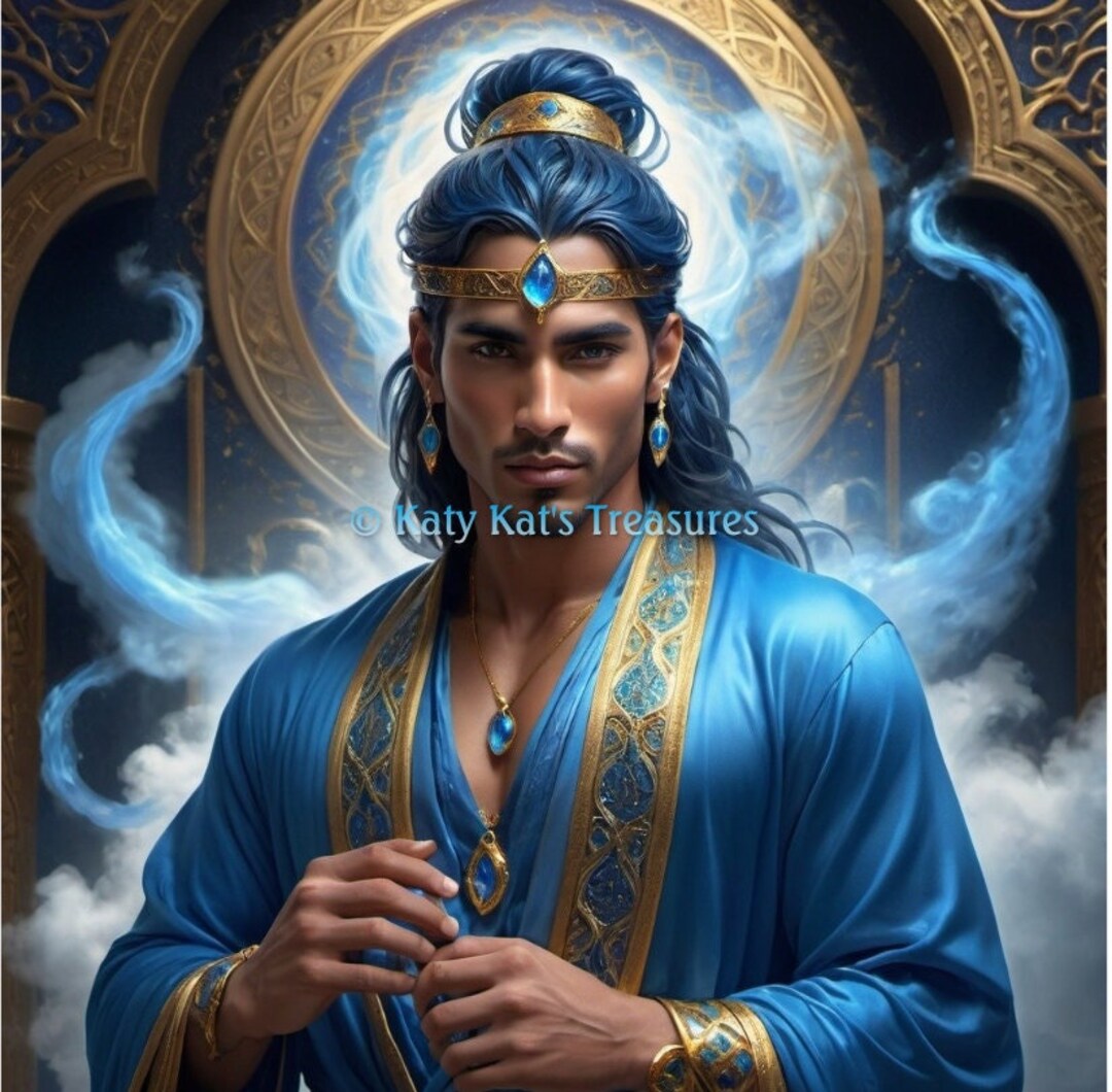 Royal Marid Djinn Spirit Companion - Etsy