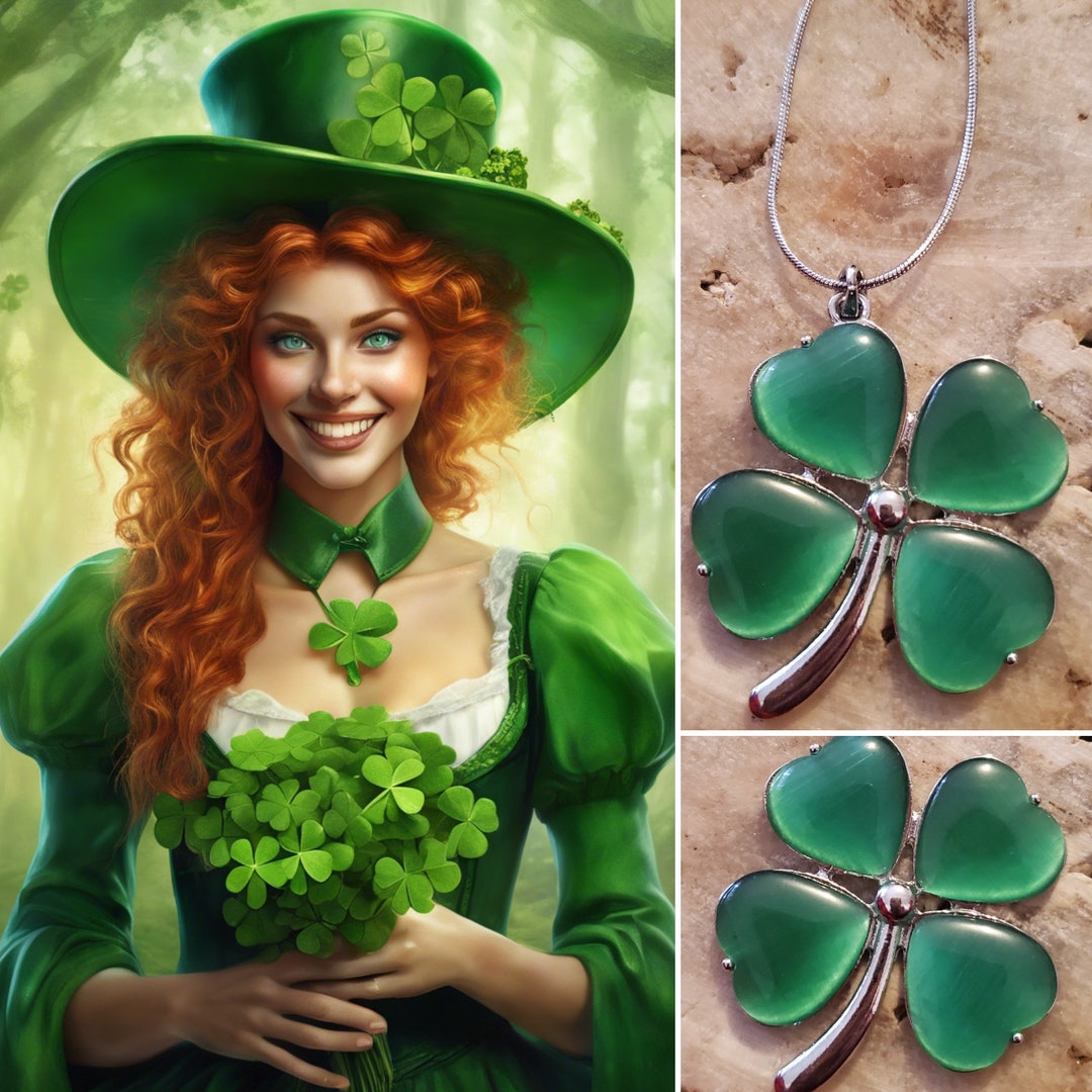 Shamrock Sorceress Female Leprechaun Spirit Companion Direct Binding ...