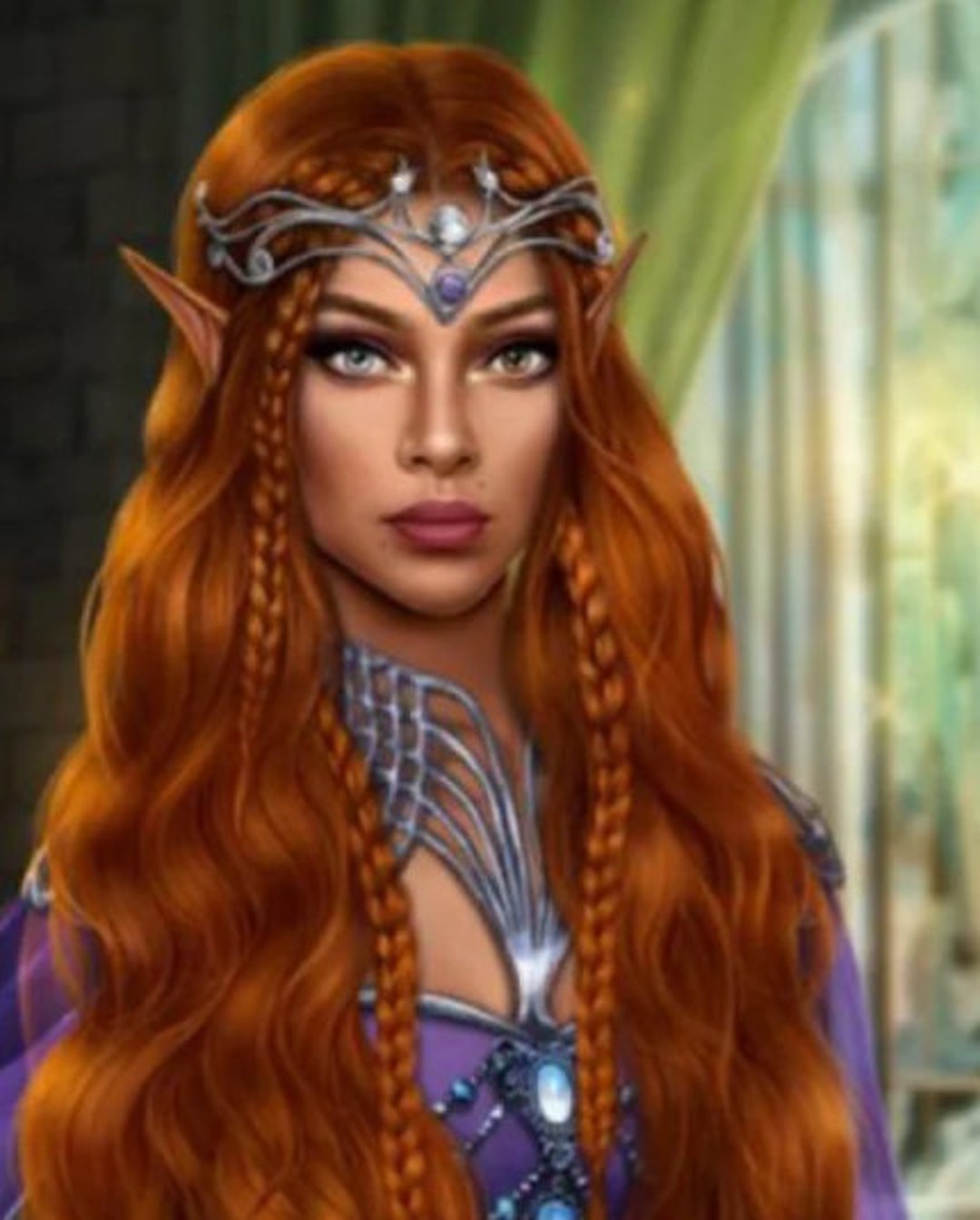 Woodland Drow Elf Spirit Companion Direct Binding - Etsy