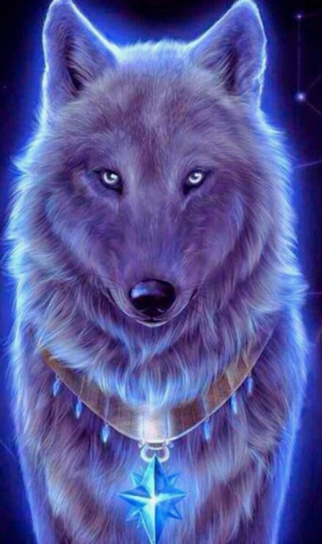 Female Dire Wolf Spirit Companion Direct Binding Remote Distant Binding Etsy