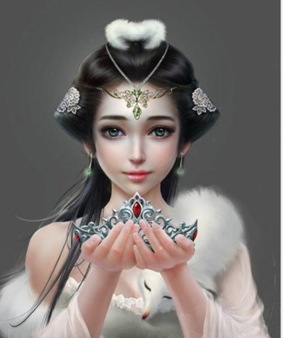 Dark Arts Female Sapphire Princess Djinn Companion Direct Binding - Etsy