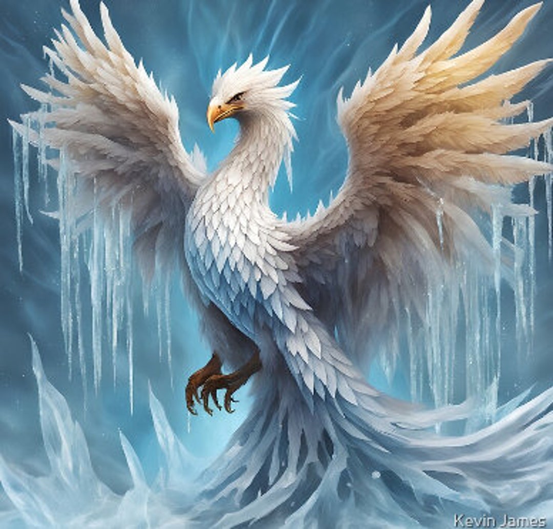 Ice Phoenix Female Spirit Companion/ Direct Binding - Etsy