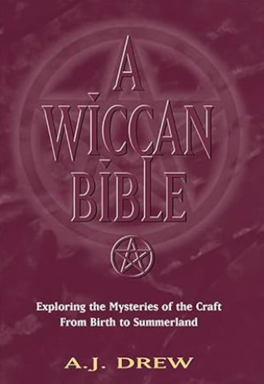 A Wiccan Bible by AJ Drew 425 Page Instant Downloadable E-book - Etsy