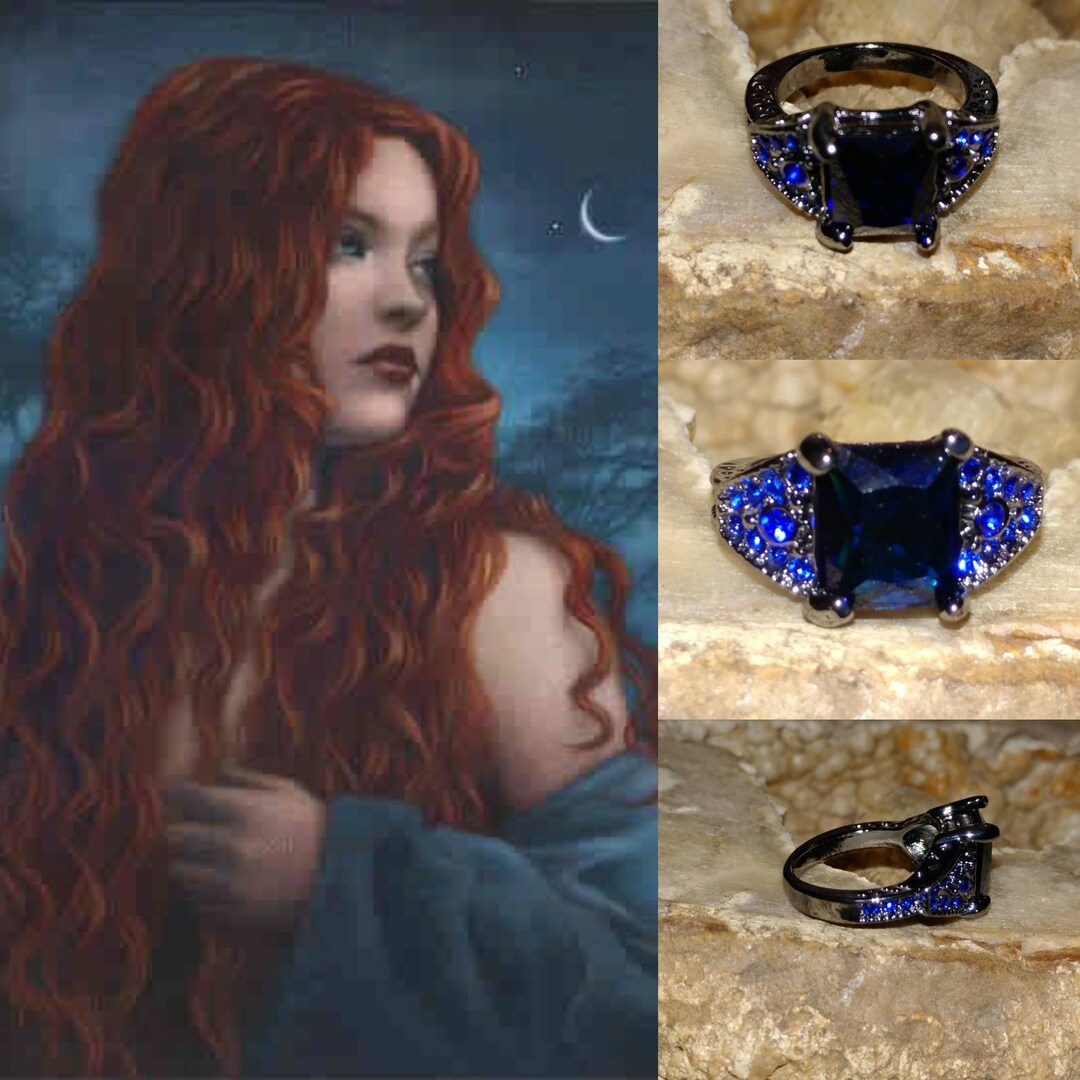Female Celtic Djinn Sexual Companion Ring C 164 Beautylove Etsy