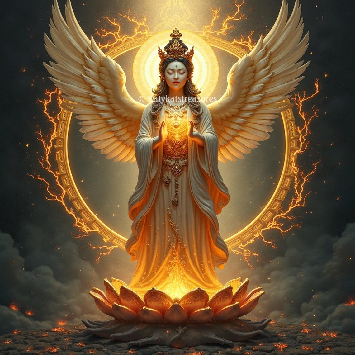 Guanyin Portal Binding: Divine Goddess of Mercy & Compassion for ...