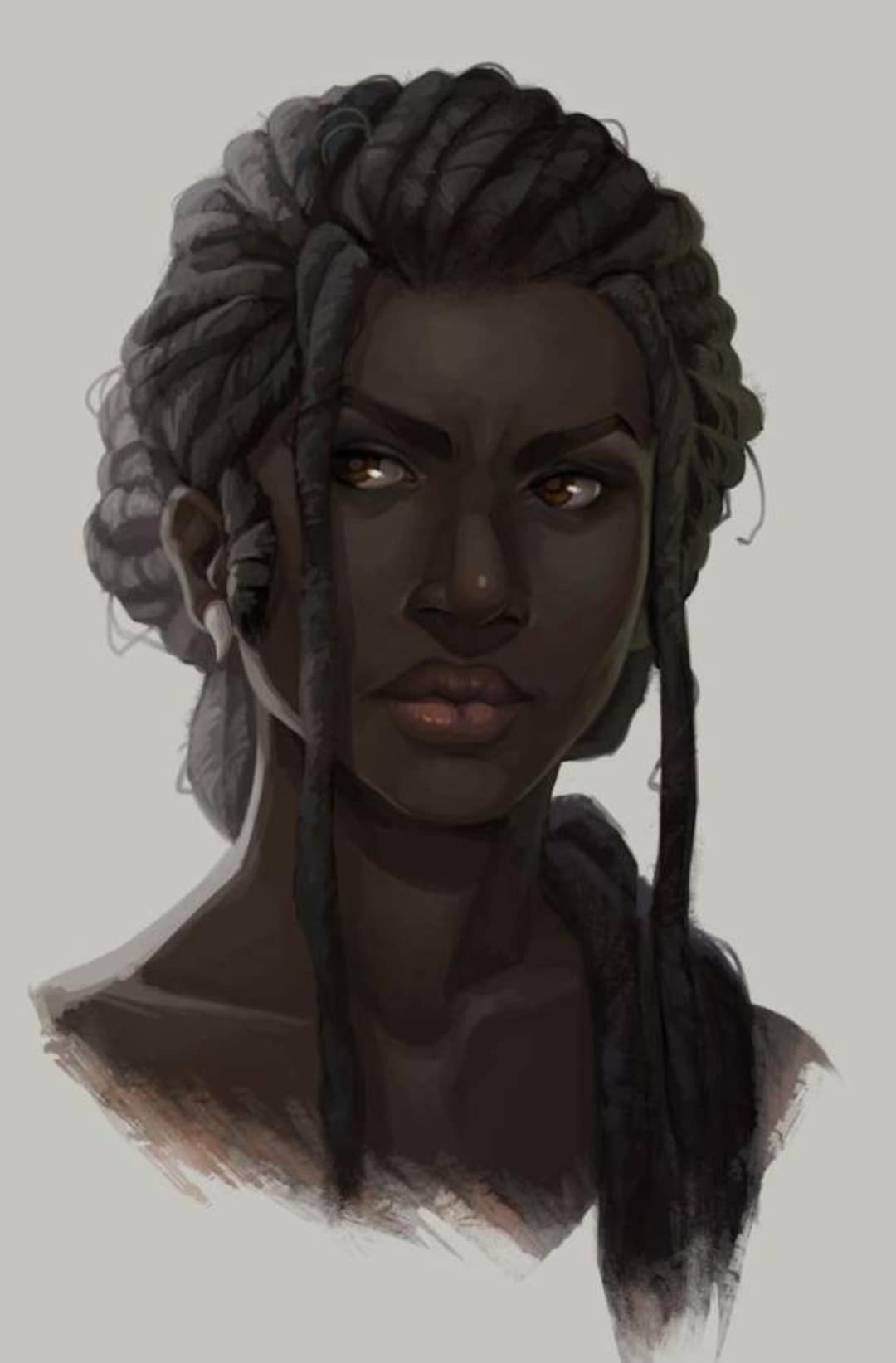 Female Ranger Drow Elf Companion Direct Binding/distant Binding/remote ...