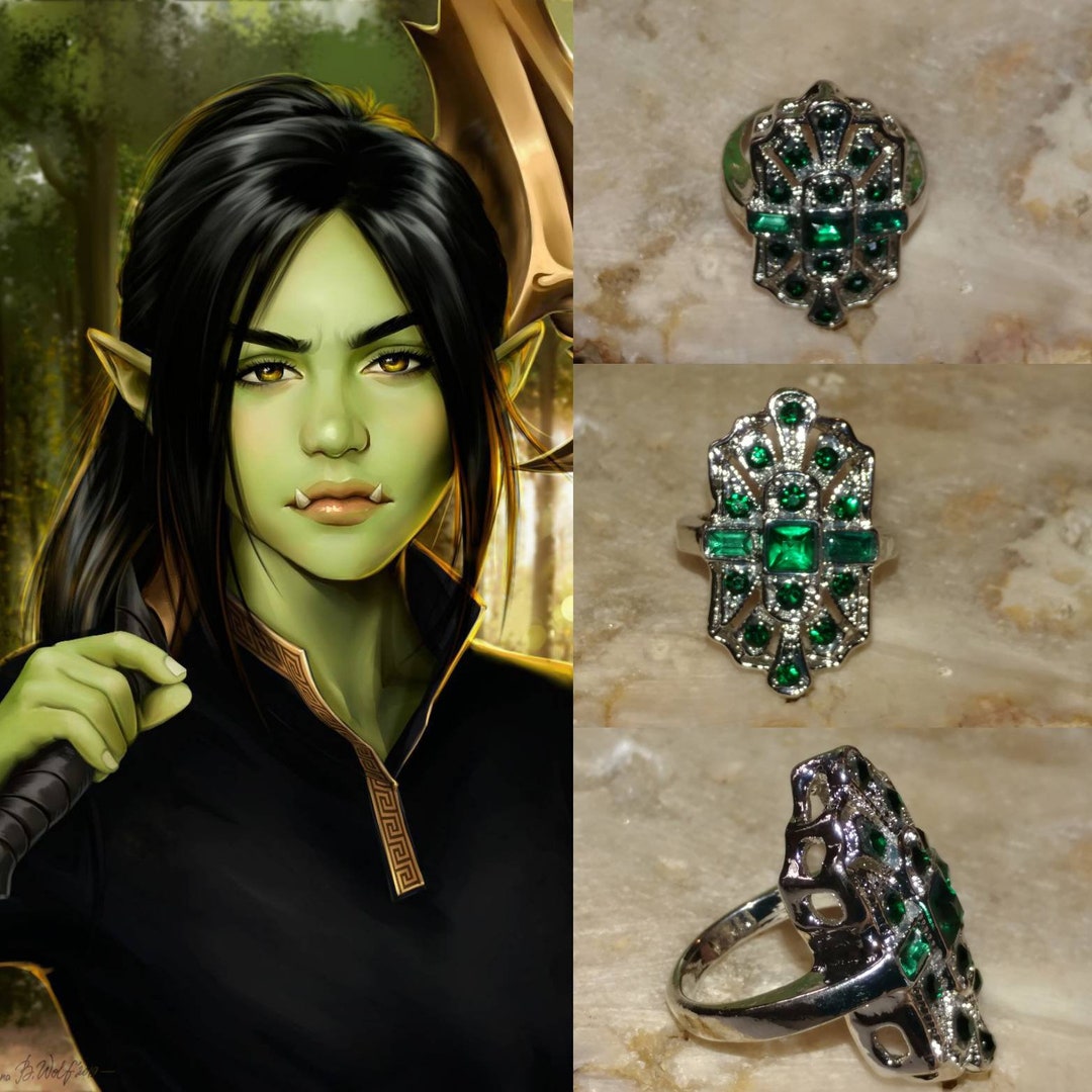 Teen Female Orc Companion Ring - Etsy