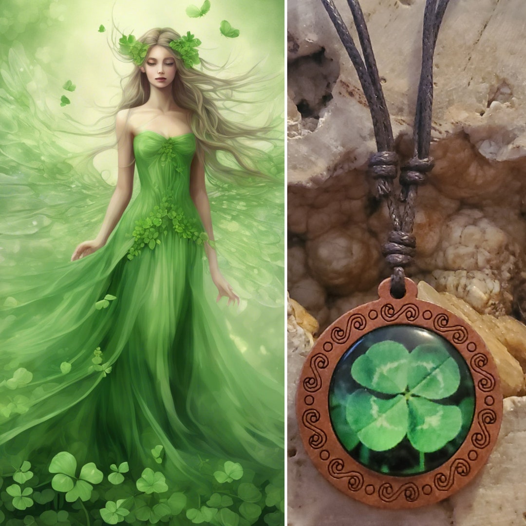 Female Shamrock Fairy of Abundance Spirit Companion Direct Binding ...