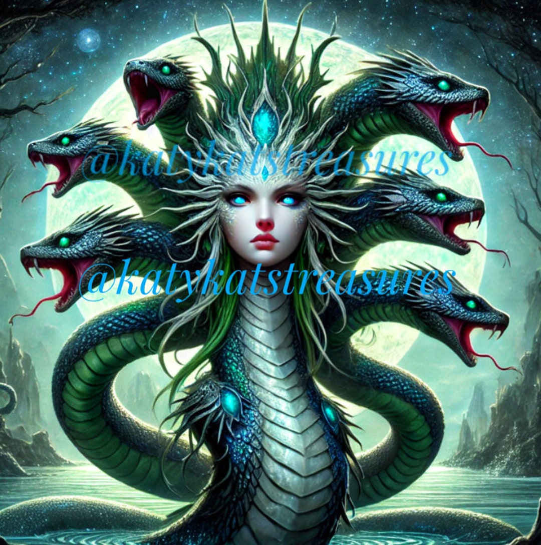 Hydra Female Spirit Companion Direct Binding - Etsy