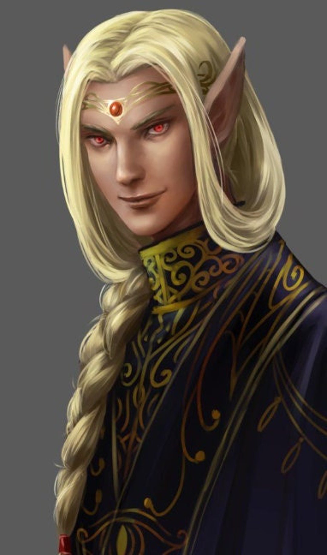 King Male Eleven Elf Companion Remote Binding/ Distant - Etsy