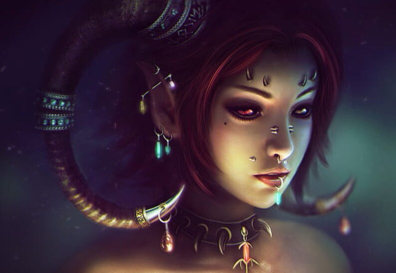 Dark Arts Demoness Satanic Spirit Companion Direct Binding/ - Etsy