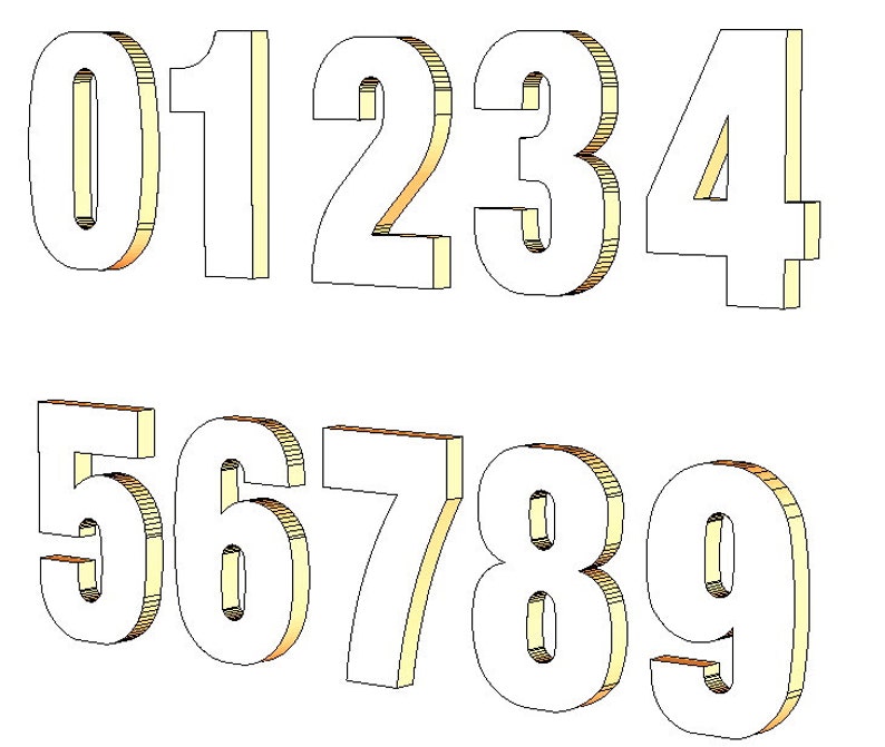 Number Pattern 3D Printable Number 1 Template First Birthday Number One ...