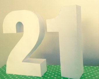 Number 21 Printable - Etsy