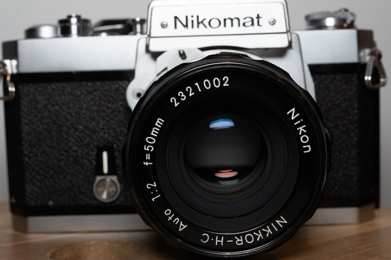 Nikomat FT2 35mm Film Camera With NIKKOR 50mm F/2 Lens and NIKKOR 28mm ...