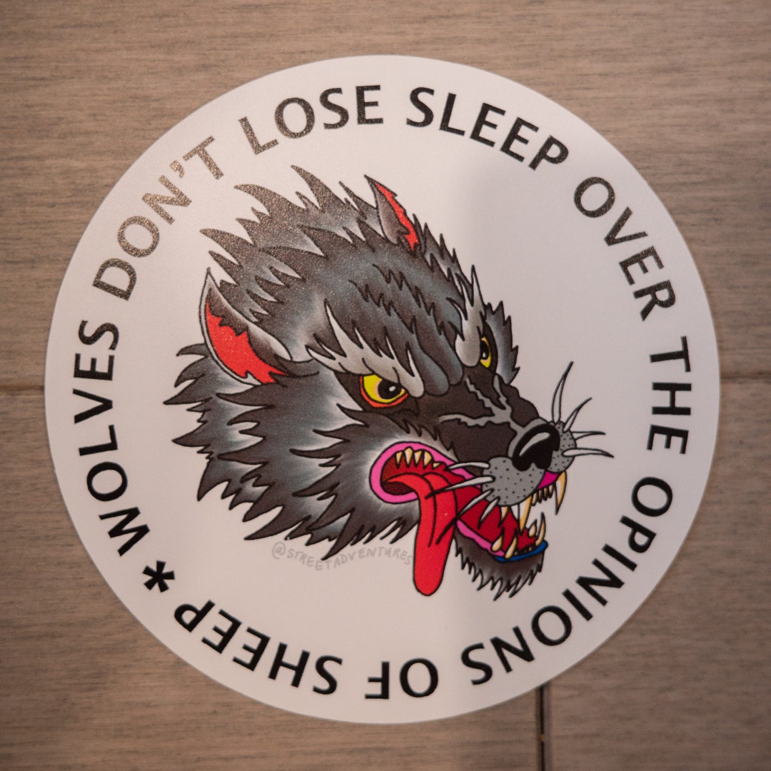 Wolves Sticker - Etsy