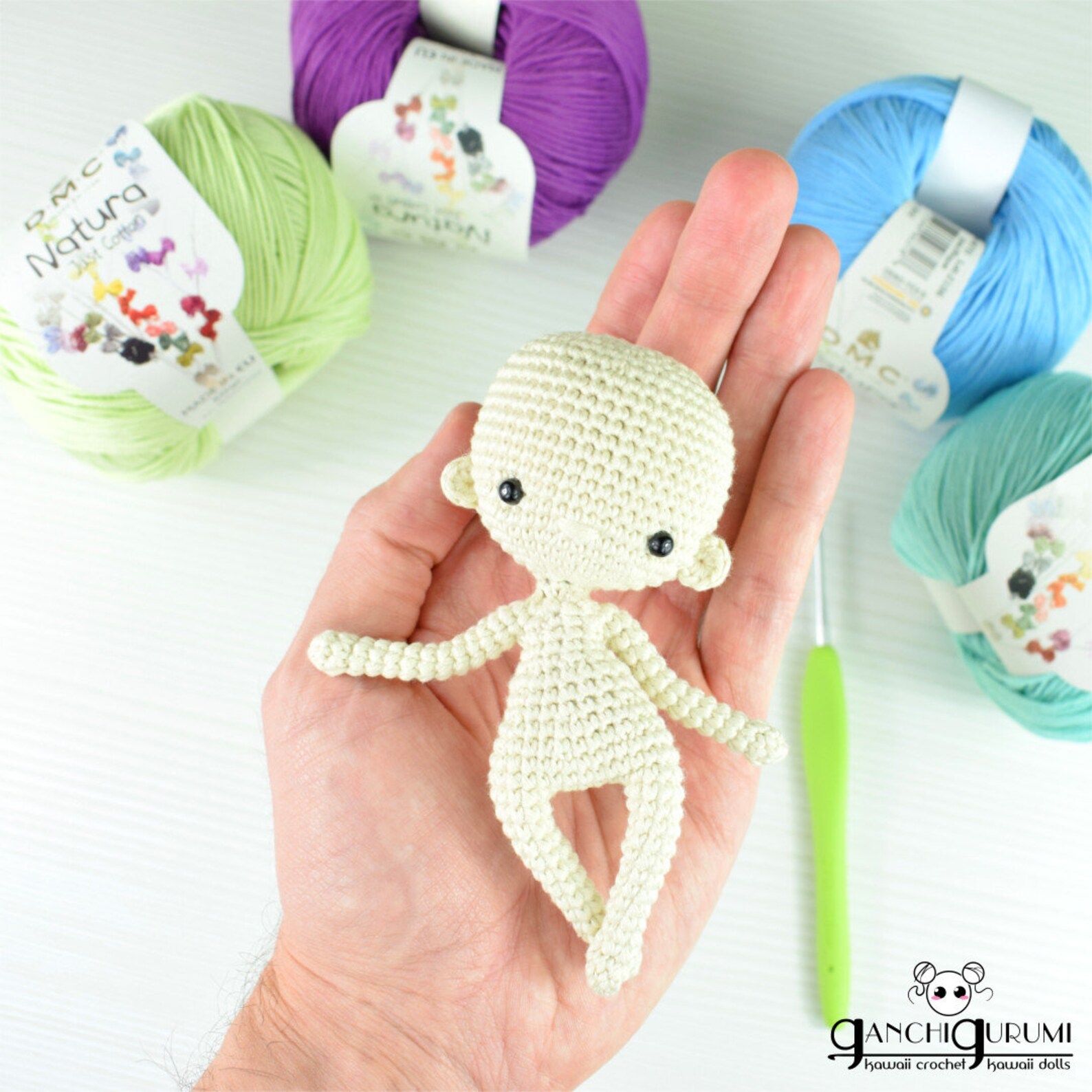 Basic Doll Crochet Doll Body Crochet Doll Amigurumi Doll - Etsy