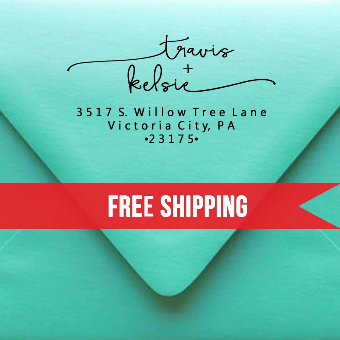 Address Stamp-custom Self Inking-rubber Stamp-personalized - Etsy