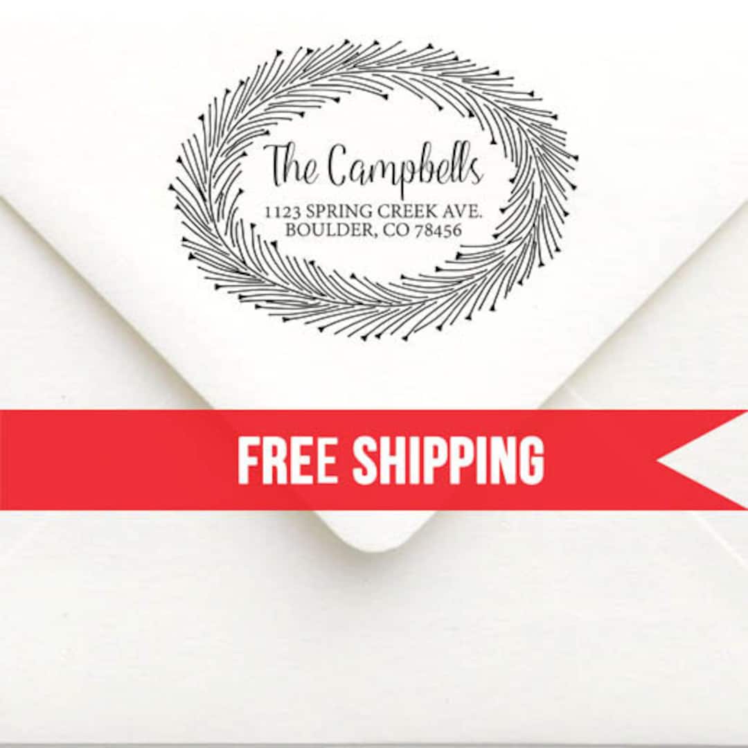 Custom Return Address Stamp-self Inking-personalized - Etsy