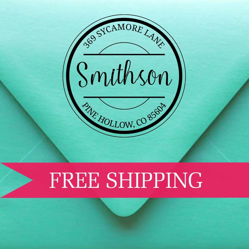 Custom Return Address Stamp-self Inking-rubber Stamp Custom - Etsy Custom Return Address Stamp-self Inking-rubber Stamp Custom - Etsy