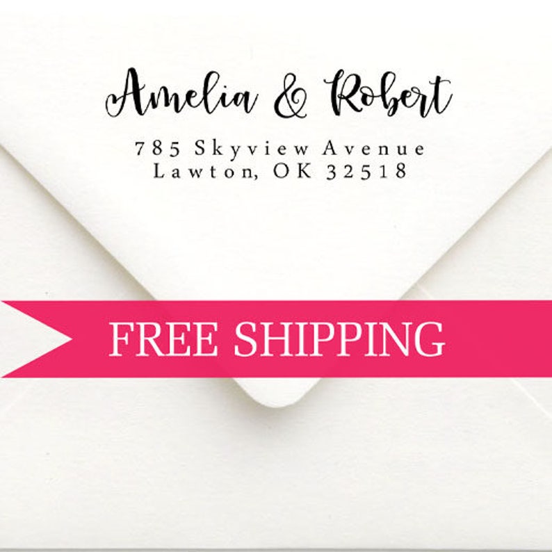 Custom Return Address Stamp-self Inking-personalized - Etsy