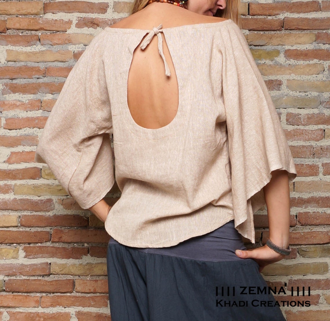 Women Khadi Top, Butterfly Women Shirt, Khadi Shirt Women, Tribal Top ...