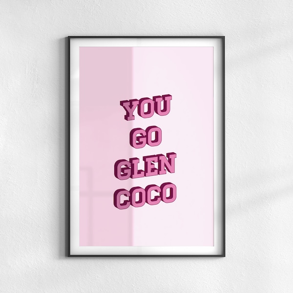 You Go Glen Coco - Etsy