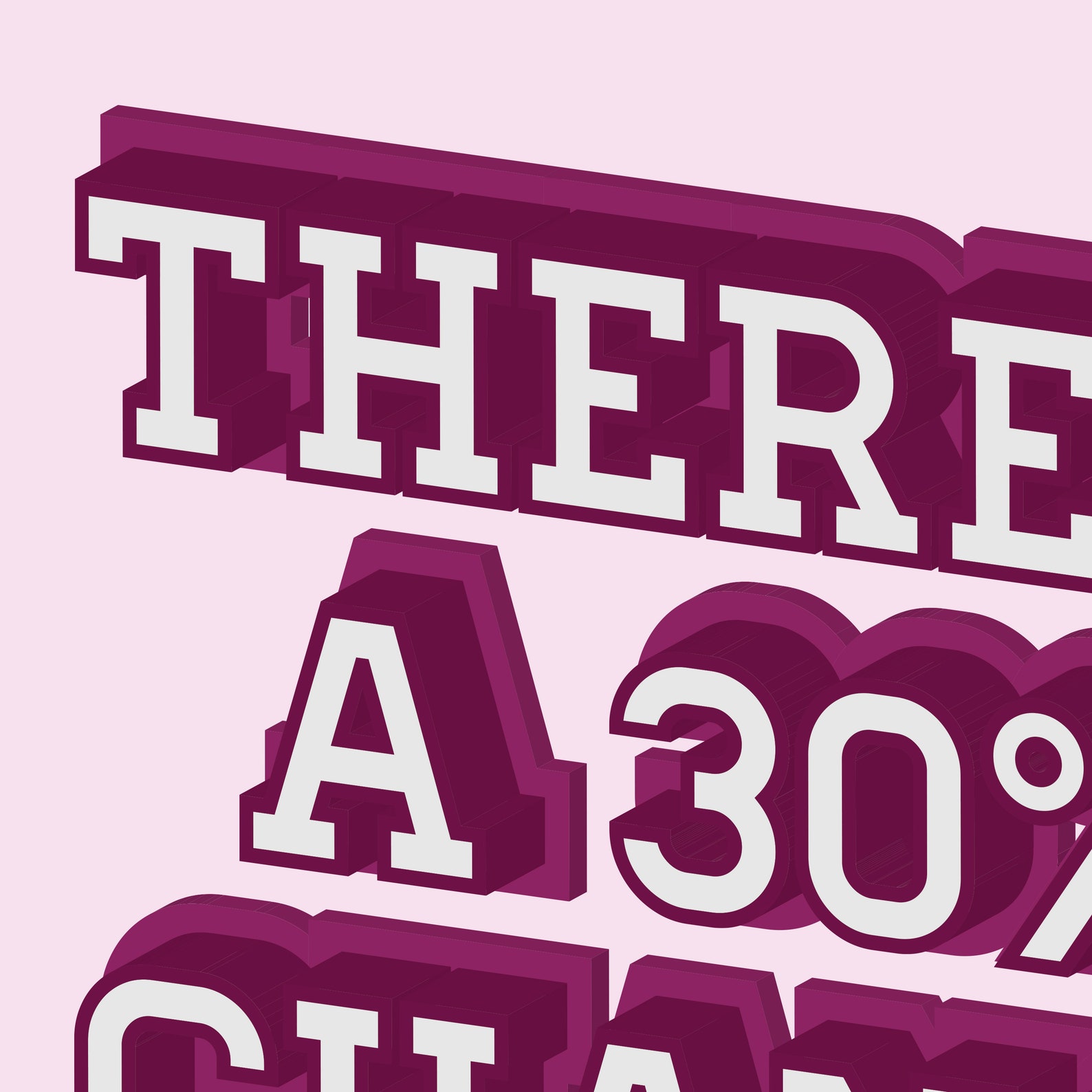 30% Chance That It's Already Raining | Mean Girls | Printable Quote ...
