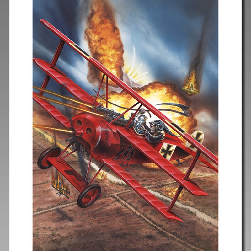 Snoopy Red Baron Wall Art - Etsy