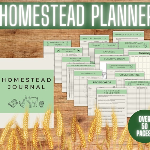Homestead Farm Planner - Etsy