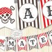 Pirate Printable Alphabet Banner, Editable Template, Pirate Party ...