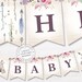 Boho Alphabet Banner Printable, Baby Shower Decor, Bohemian Tribal ...