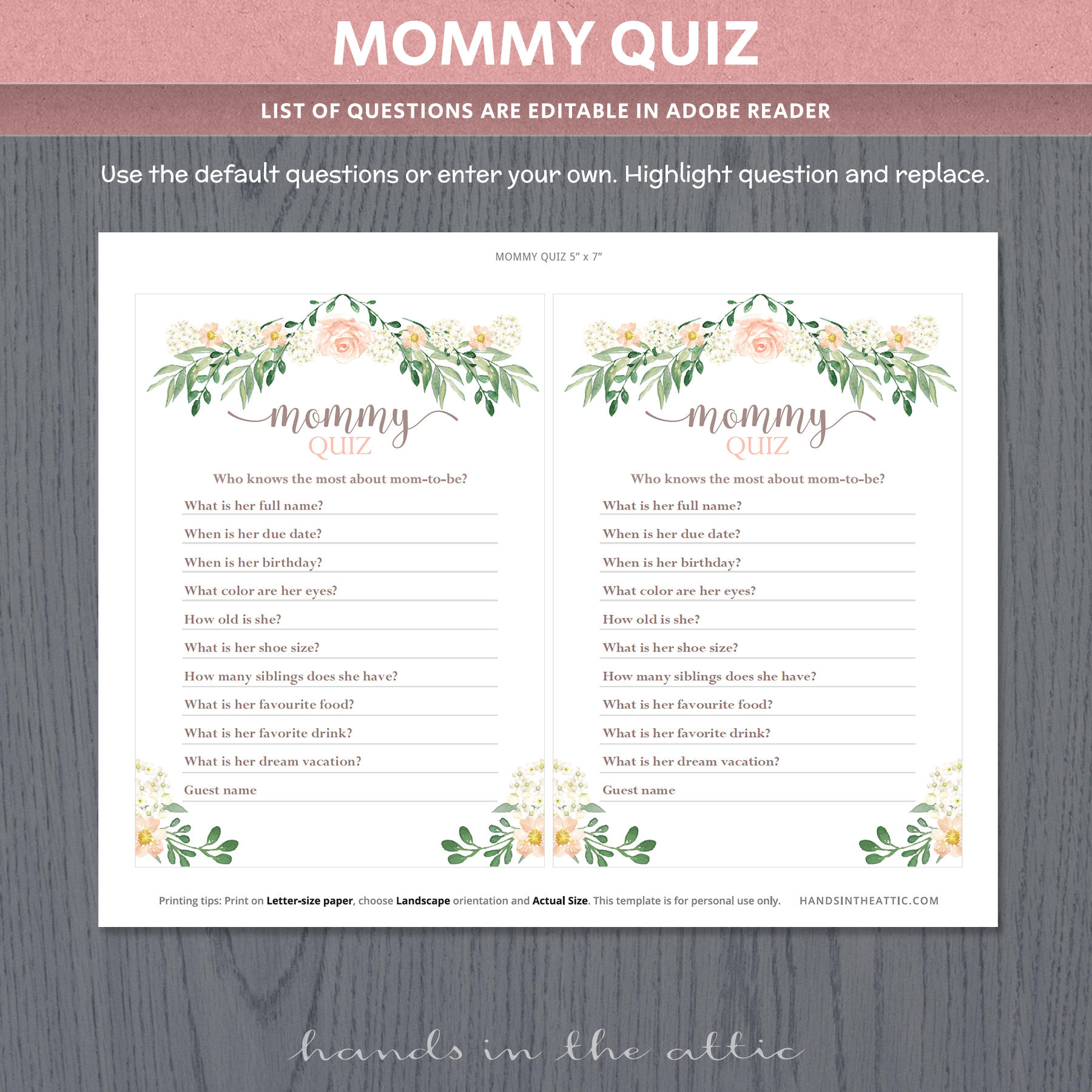 Baby Shower Games Printable Sheets Party Games Easy Unique - Etsy