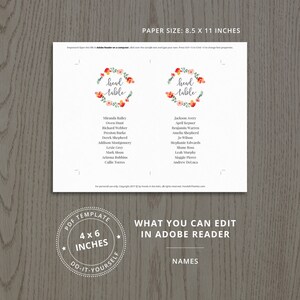 Wedding Table Cards Number Ideas Table Assignment Red - Etsy