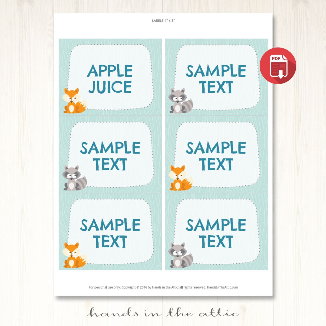 Editable labels woodland creatures woodland baby shower | Etsy