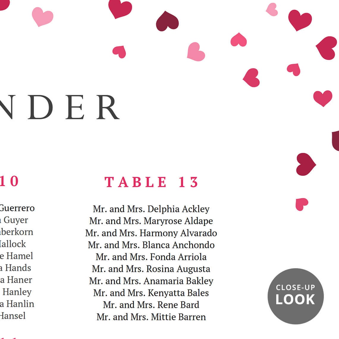 DIY wedding seating chart template reception table plan PDF | Etsy