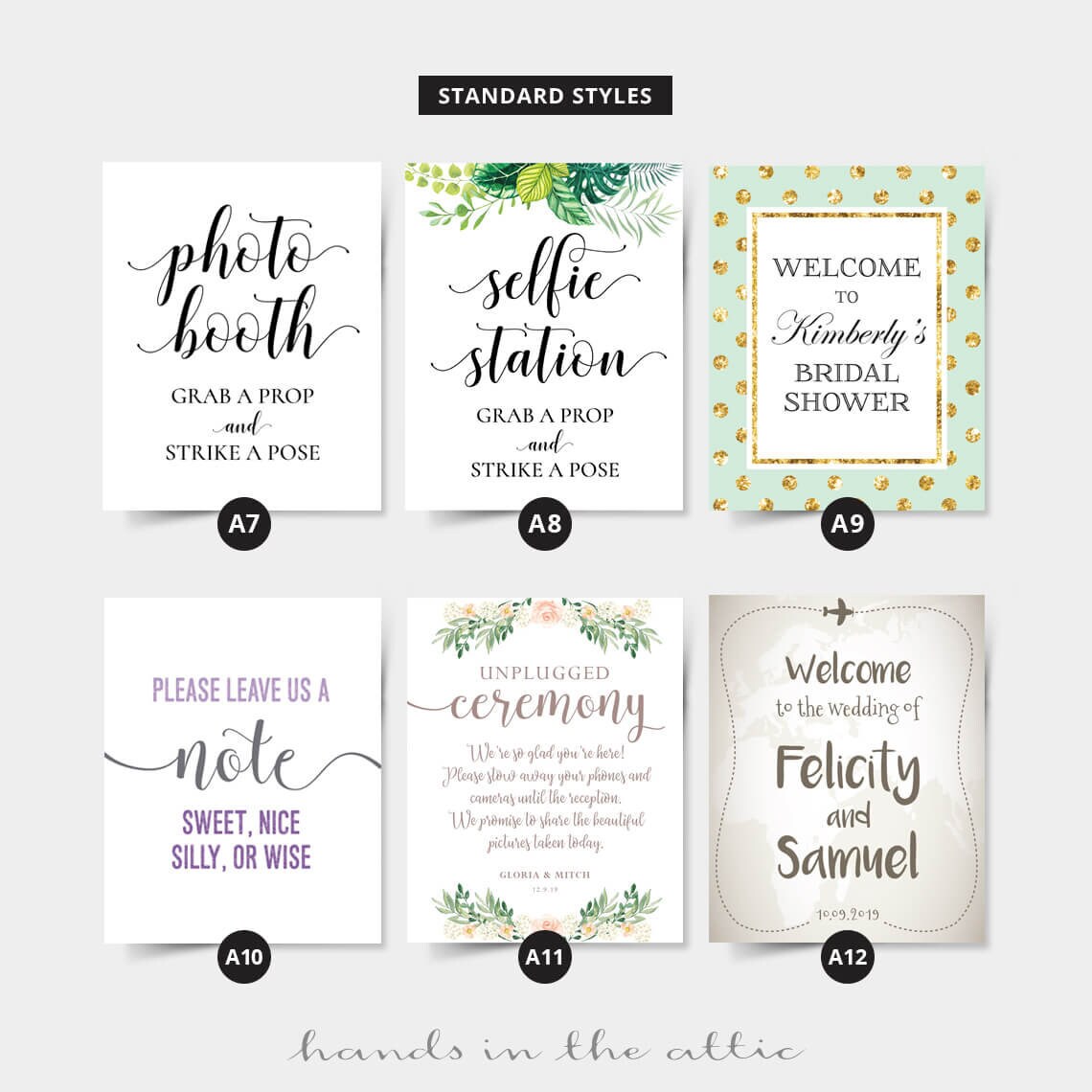 Matching Custom Sign Wedding Bridal Shower Baby Shower | Etsy