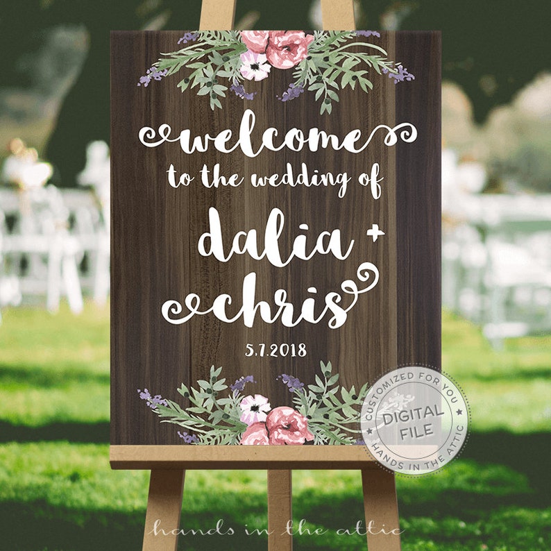 Large Wedding Sign Wooden Wedding Signs Wedding Sign Design - Etsy