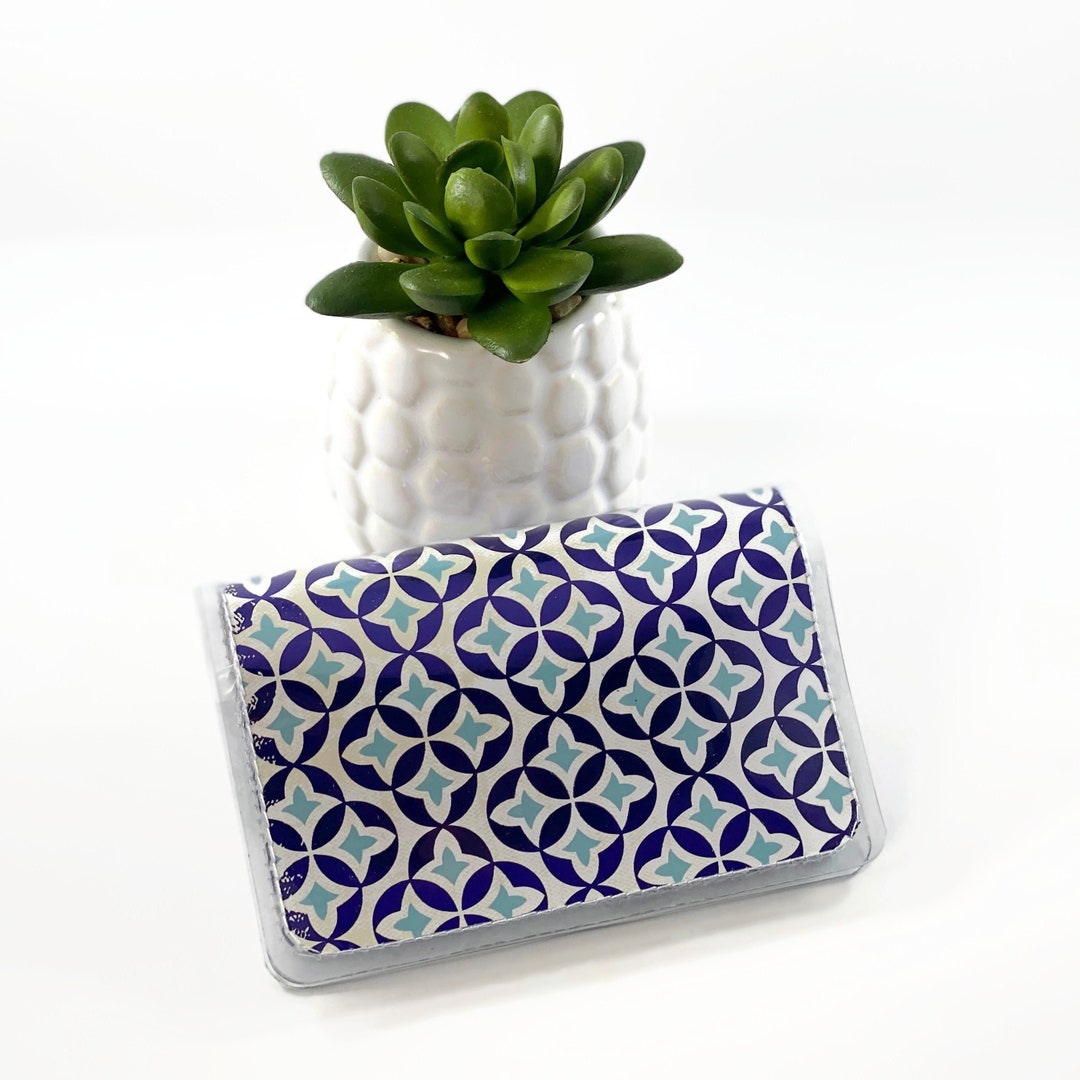 Blue Persian Tiles - Small Wallets for Women, Credit Card Holder ...