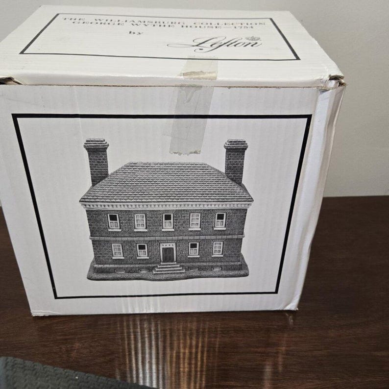 Colonial Williamsburg George Wythe House Lefton HAUNTED Historic ...