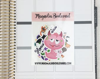 Die Cut Pack FALL Mermaids Pack of 7 die cuts | Etsy