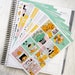 Minty Halloween Vertical Weekly Planner Sticker Kit - Etsy