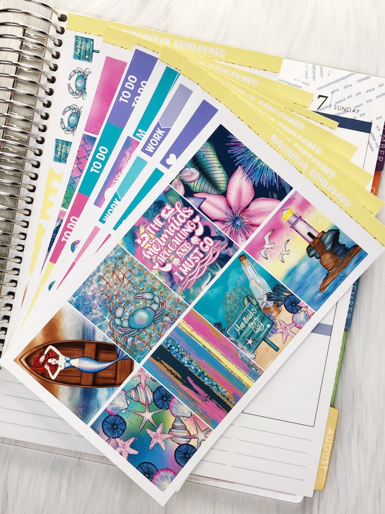 I Washed up Like This Weekly Planner Sticker Kit Perfect for - Etsy