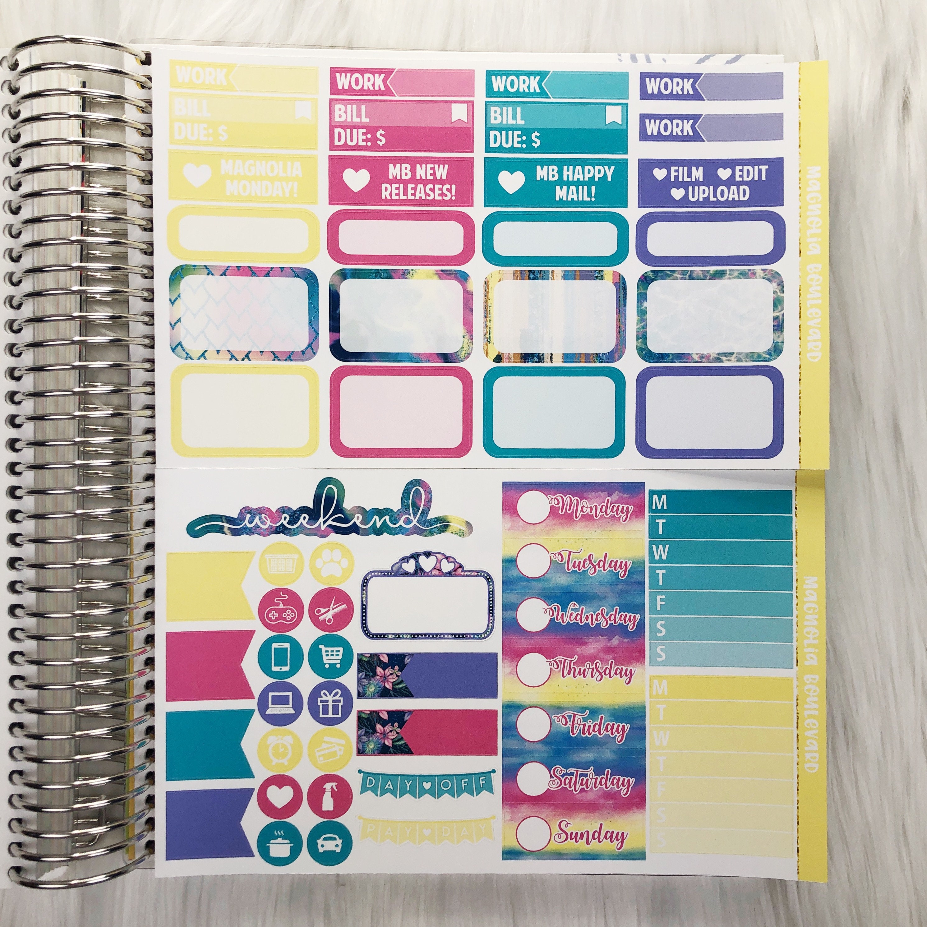 I Washed up Like This Weekly Planner Sticker Kit Perfect for - Etsy