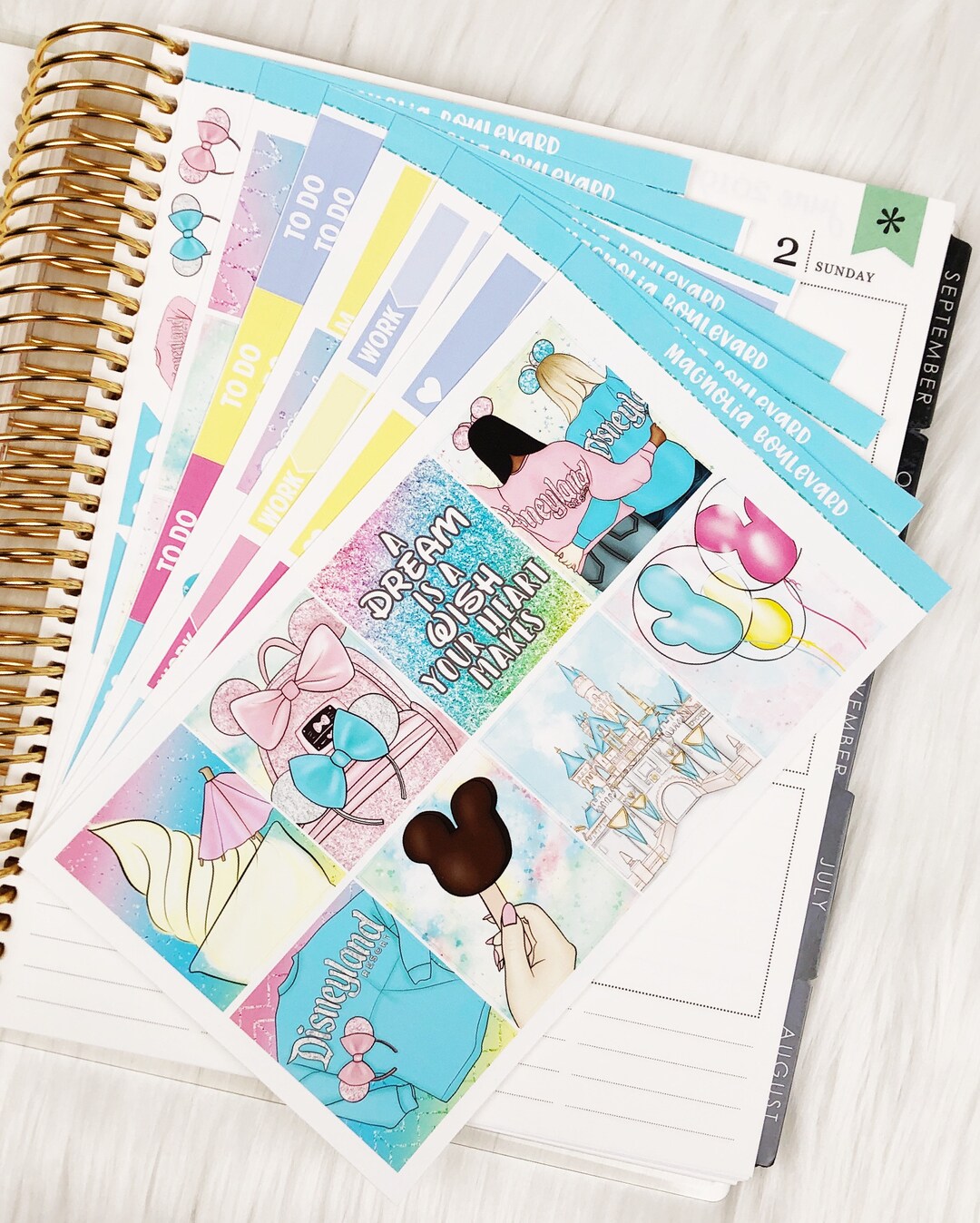Dreams Weekly Planner Sticker Kit! Perfect for Your Erin Condren Life ...