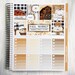 Farmhouse Vertical Weekly Planner Sticker Kit - Etsy