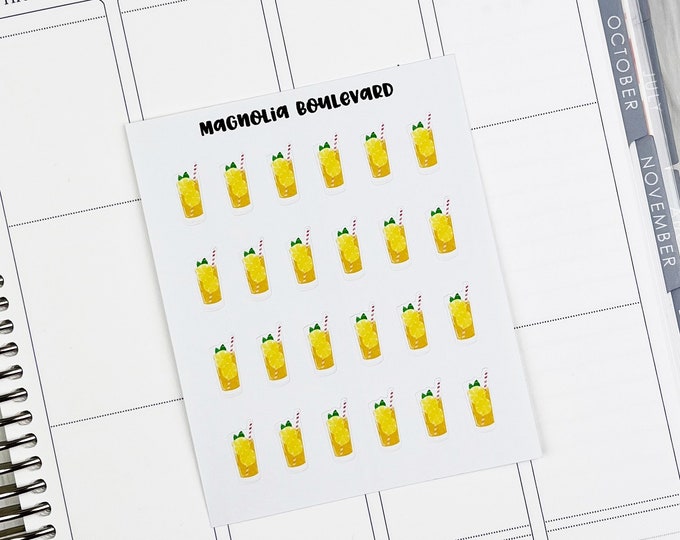 Sweet Tea Stickers Iced Tea Stickers Sweet Tea Planner Stickers Iced ...