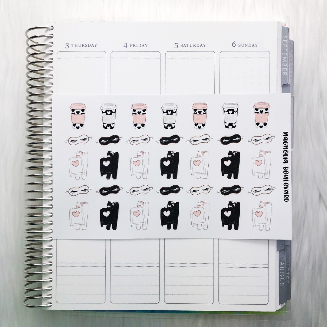Day off Icon Planner Stickers Functional and Decorative - Etsy