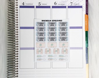 Game Controller Stickers Gamer Stickers Game Night Planner Stickers ...