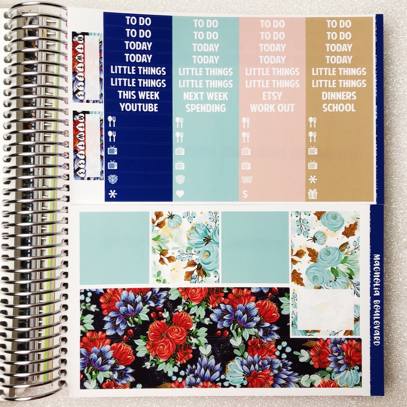 Planner Dreams Weekly Planner Sticker Kit Perfect for Your | Etsy