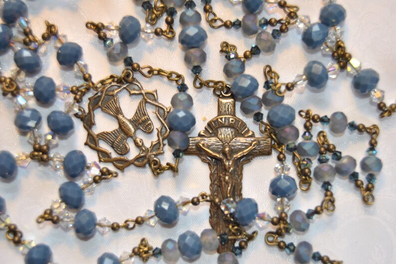 Holy Spirit Crown of Thorns Rosary - Etsy Denmark